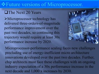 Microprocessor | PPTX