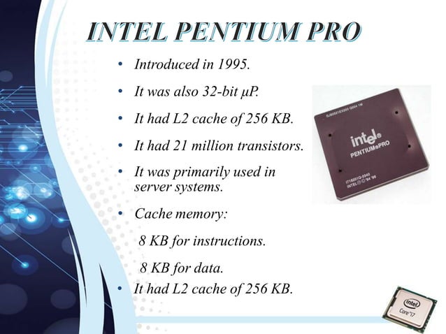 Microprocessor - A Brief History | PPT