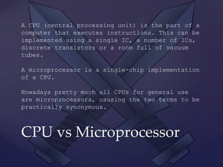 Applied Microprocessor | PPT