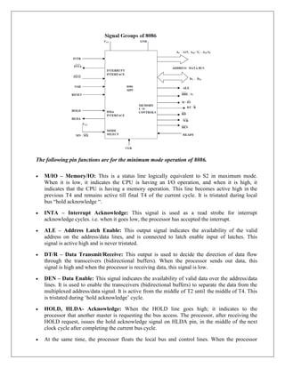 Microprocessor note | PDF