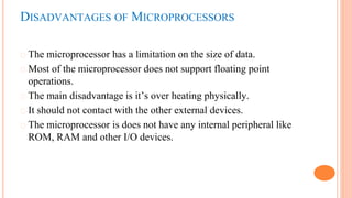 Microprocessor | PPTX