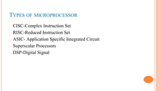 Microprocessor | PPT