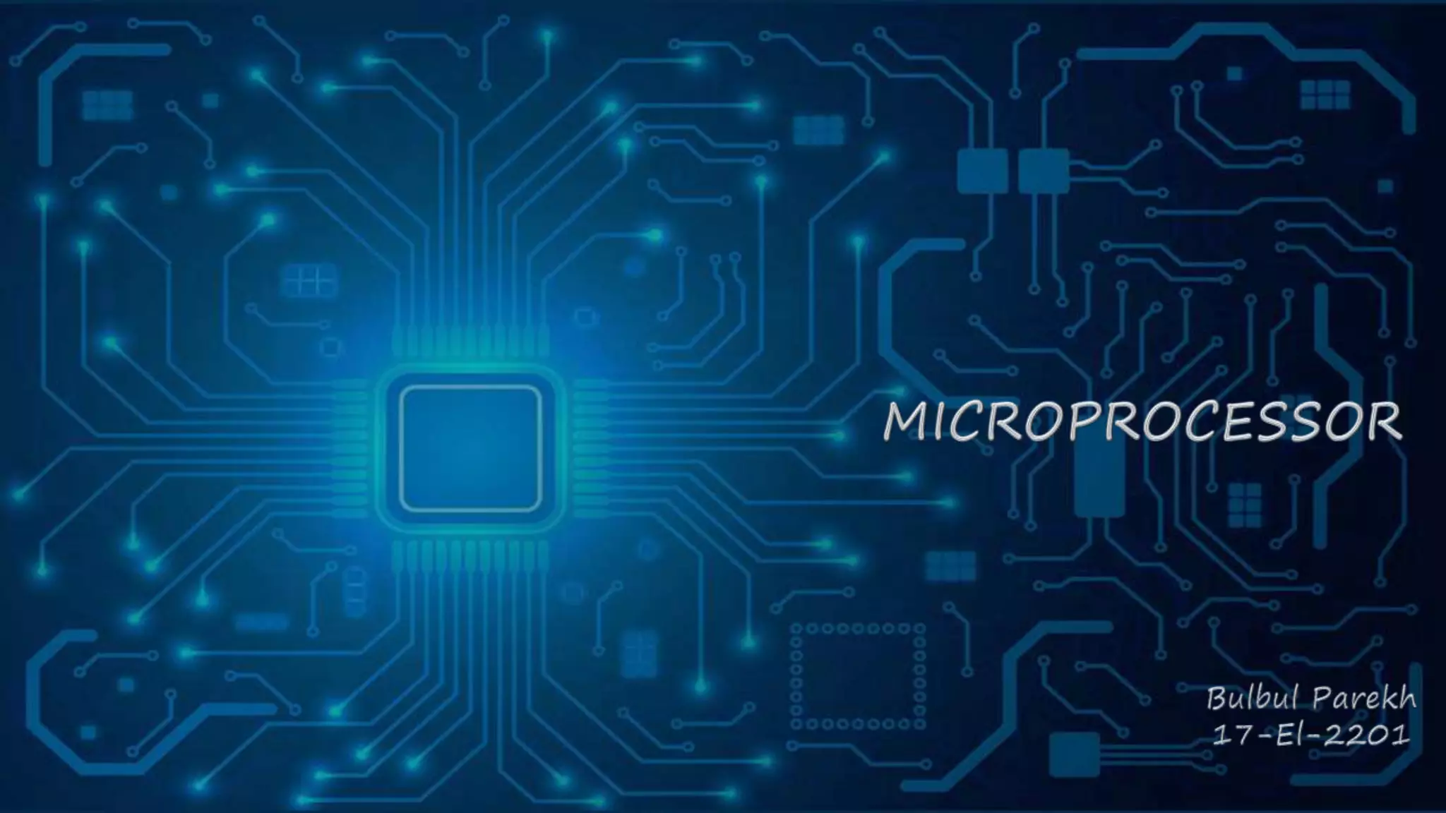 Microprocessor | PPT