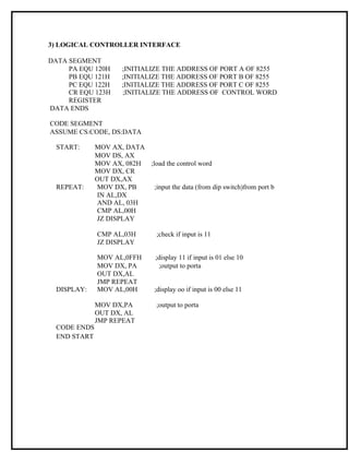 Microprocessor 8086-lab-mannual | PDF
