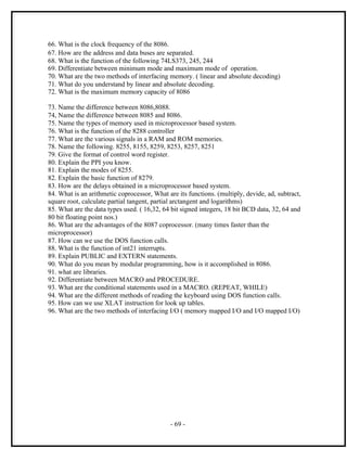 Microprocessor 8086-lab-mannual | PDF