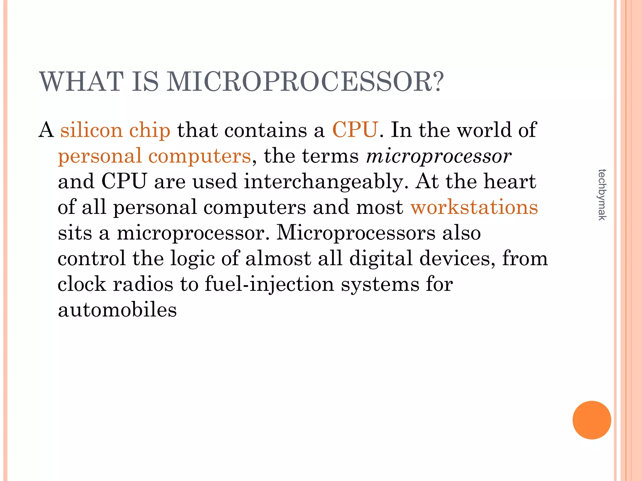 Microprocessor and-interfacing-techbymak | PPT