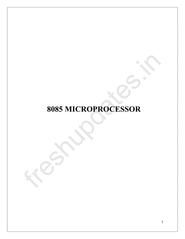 Microprocessor and Microcontroller Lab Manual! Microprocessor and Microcontroller Lab Manual!