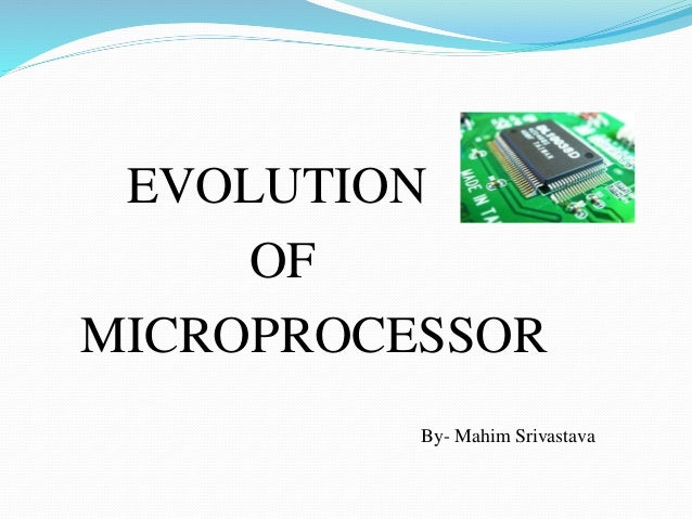 Microprocessor Ppt