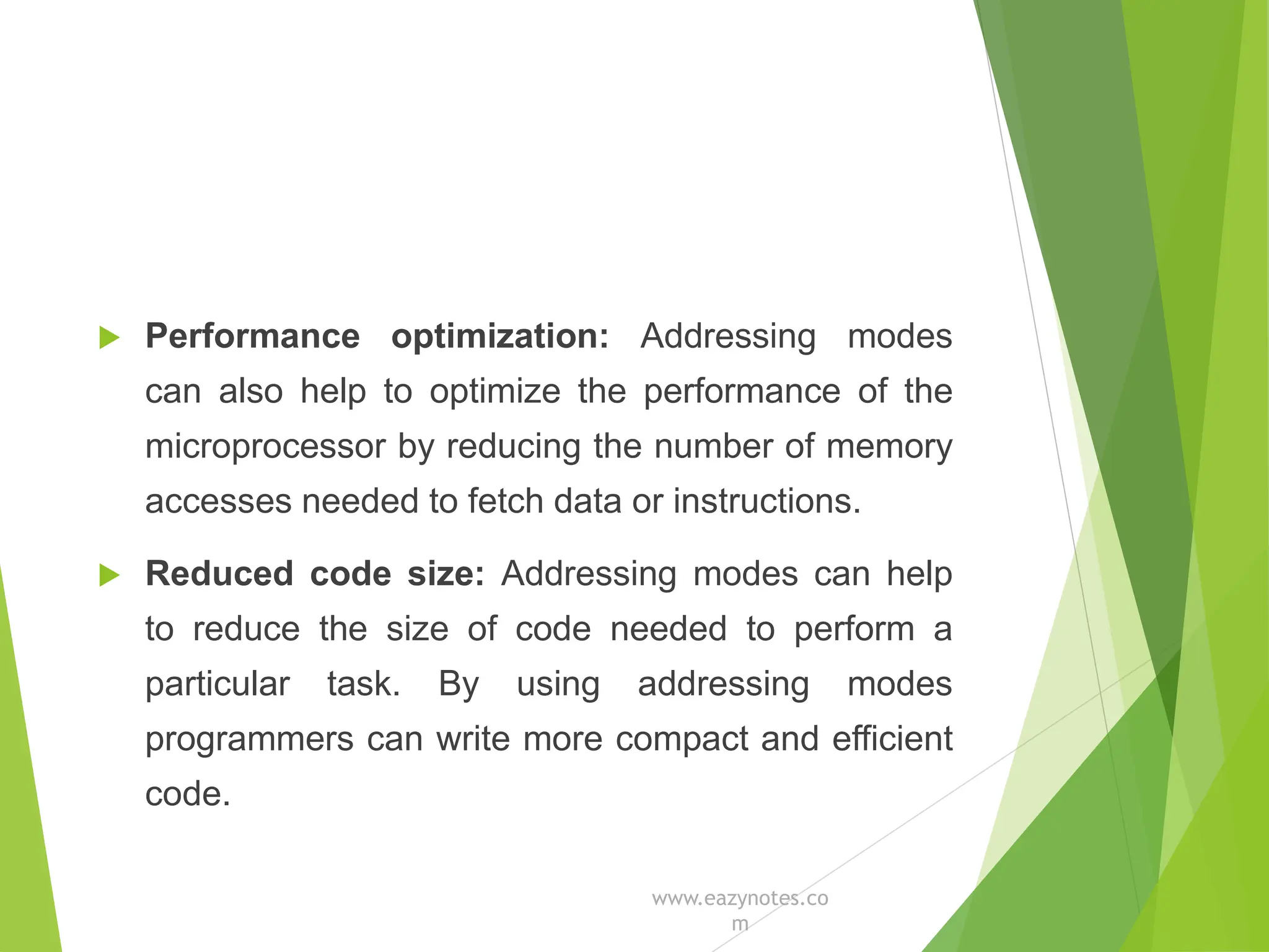 Microprocessor - unit 2-Addressing Modes of 8085 | PPT