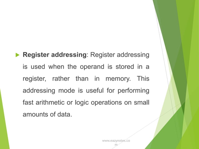 Microprocessor - unit 2-Addressing Modes of 8085 | PPT