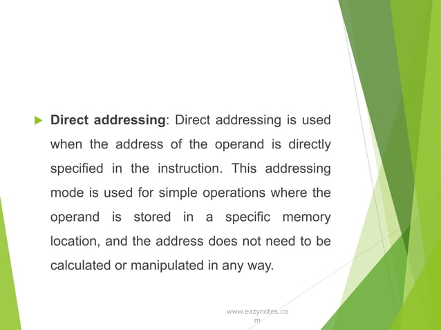 Microprocessor - unit 2-Addressing Modes of 8085 | PPT