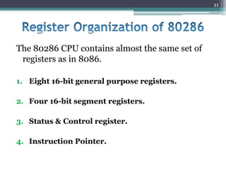 Microprocessor 80286 | PPT