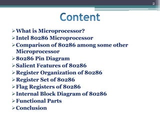Microprocessor 80286 | PPT