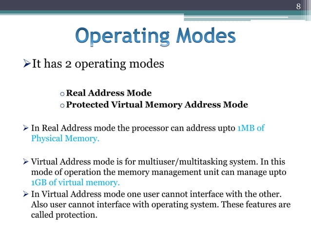 Microprocessor 80286 | PPT