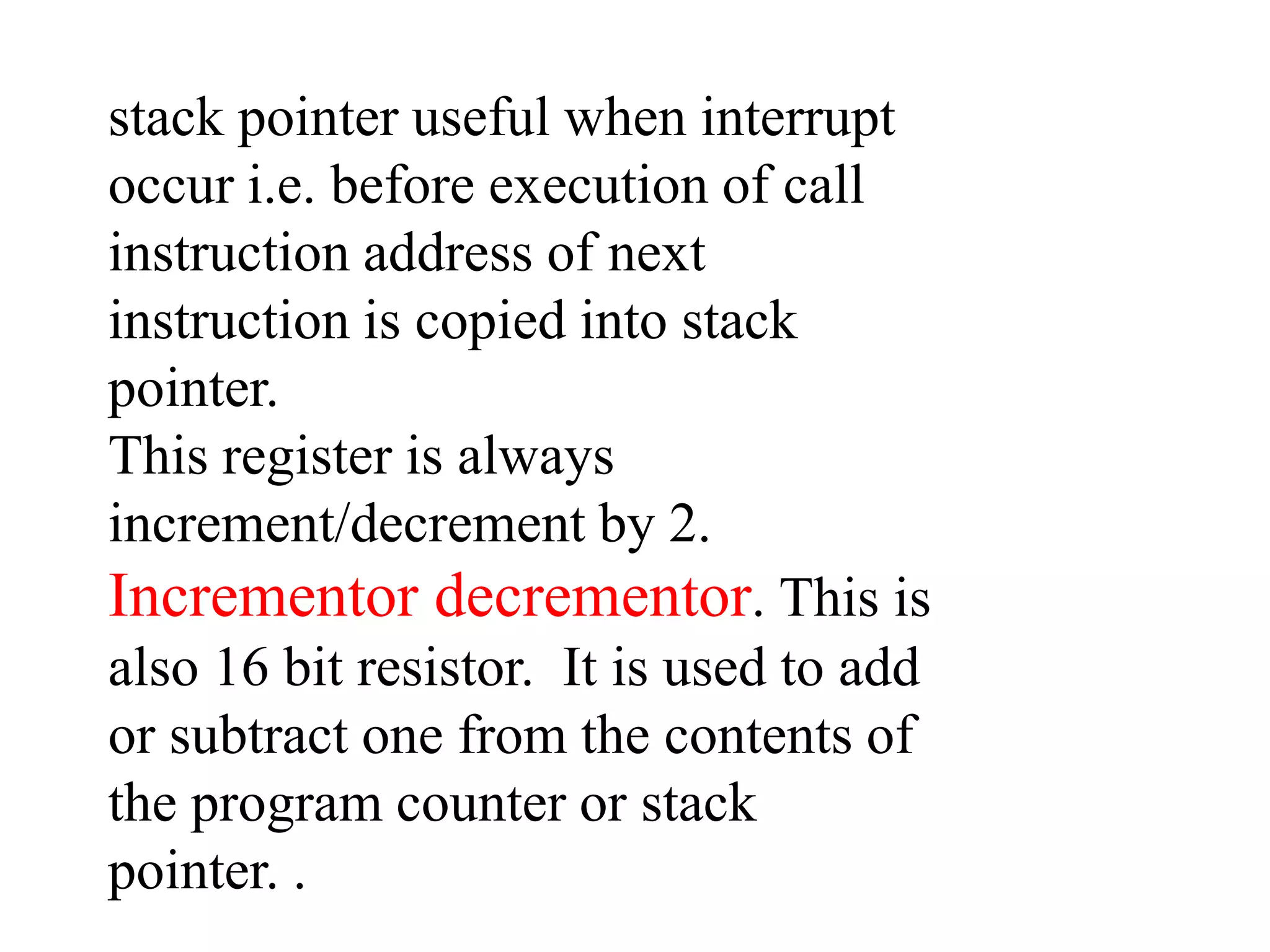 Microprocessor 8085 architecture ppt. april 2013 | PPTX