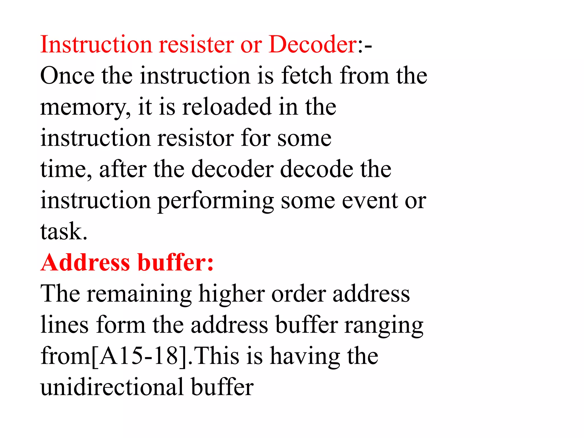 Microprocessor 8085 architecture ppt. april 2013 | PPTX