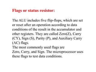 Microprocessor 8085 architecture ppt. april 2013 | PPTX