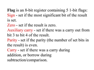 Microprocessor 8085 architecture ppt. april 2013 | PPTX