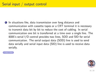 Microprocessor 8085 Basics | PPT