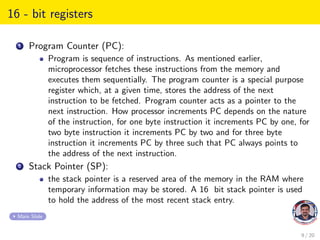 Microprocessor 8085 Basics | PPT