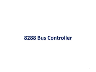 lecture on Microprocessor: 8288 bus controller | PDF