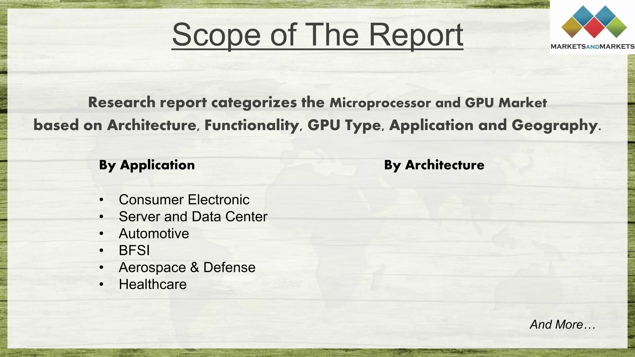 Microprocessor and gpu market | PDF