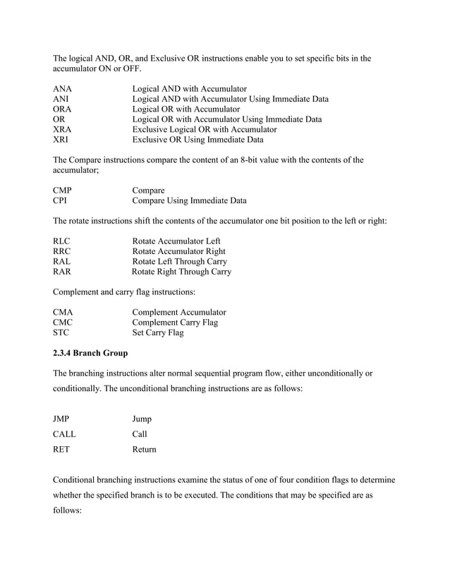 Microprocessor and microcontroller | PDF
