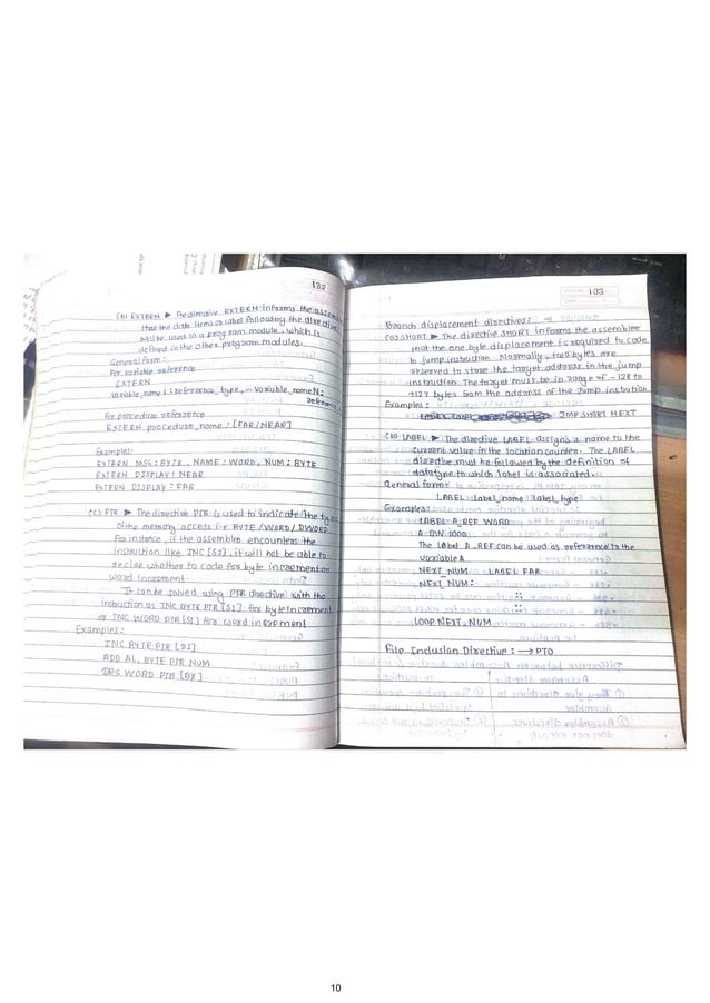 Microprocessor And Programming Unit 4pdf Programming Languages
