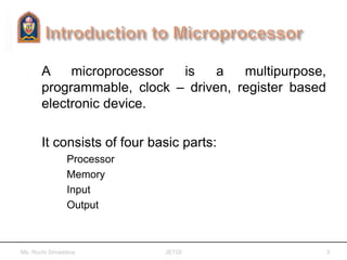 Microprocessor archetecture | PPT