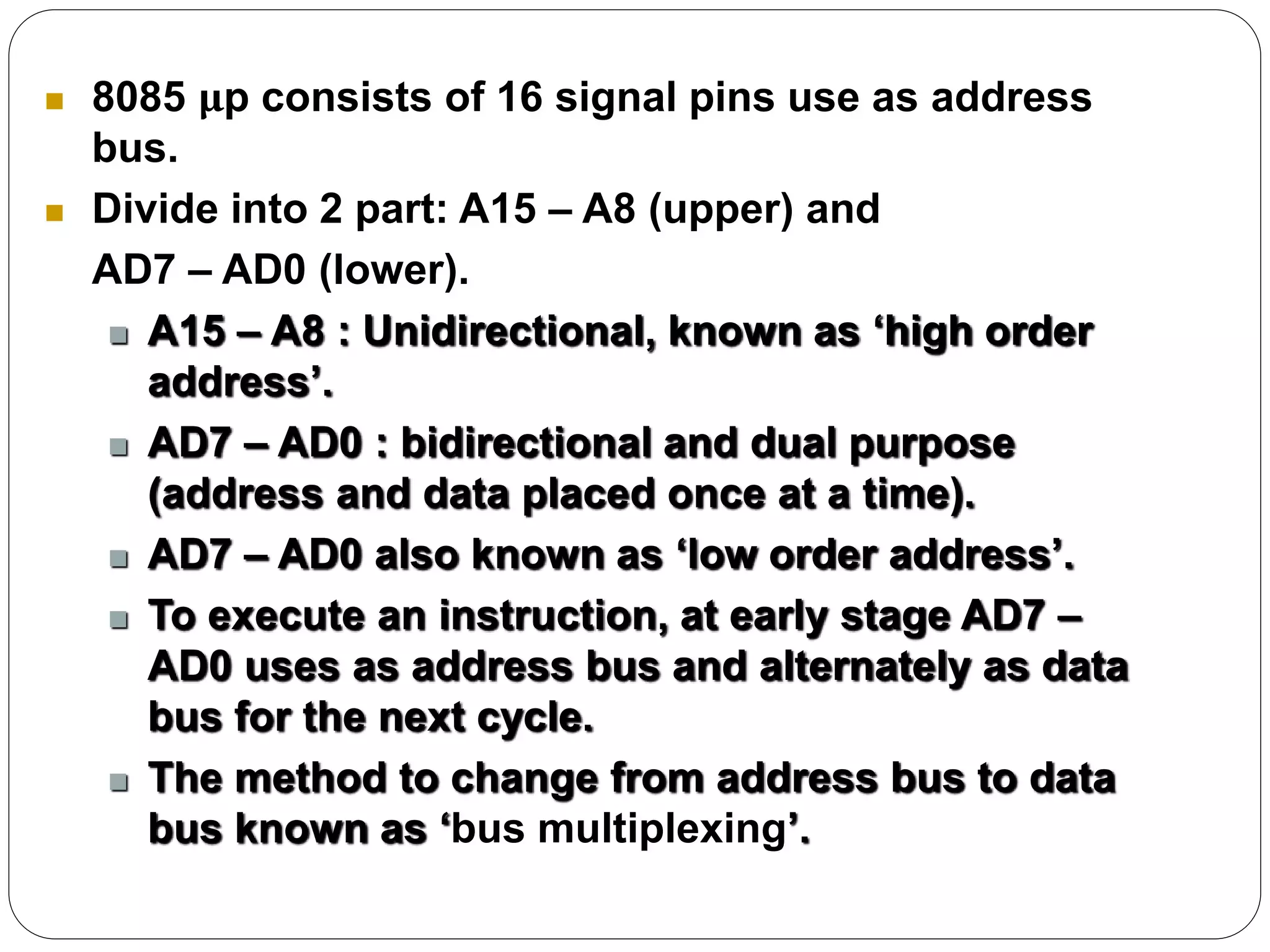 Microprocessor architecture | PPTX