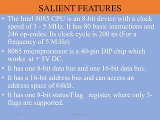 Microprocessor architecture-I | PPTX