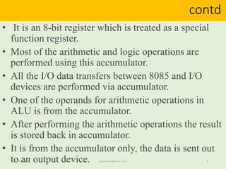 Microprocessor architecture-I | PPTX