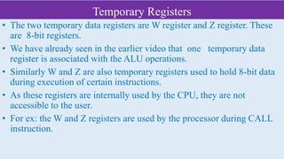 Microprocessor architecture II | PPSX