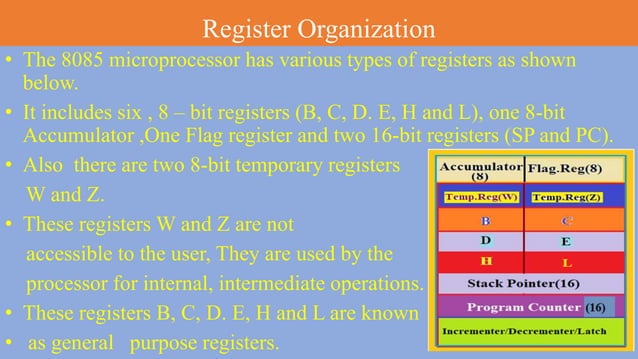 Microprocessor architecture II | PPSX