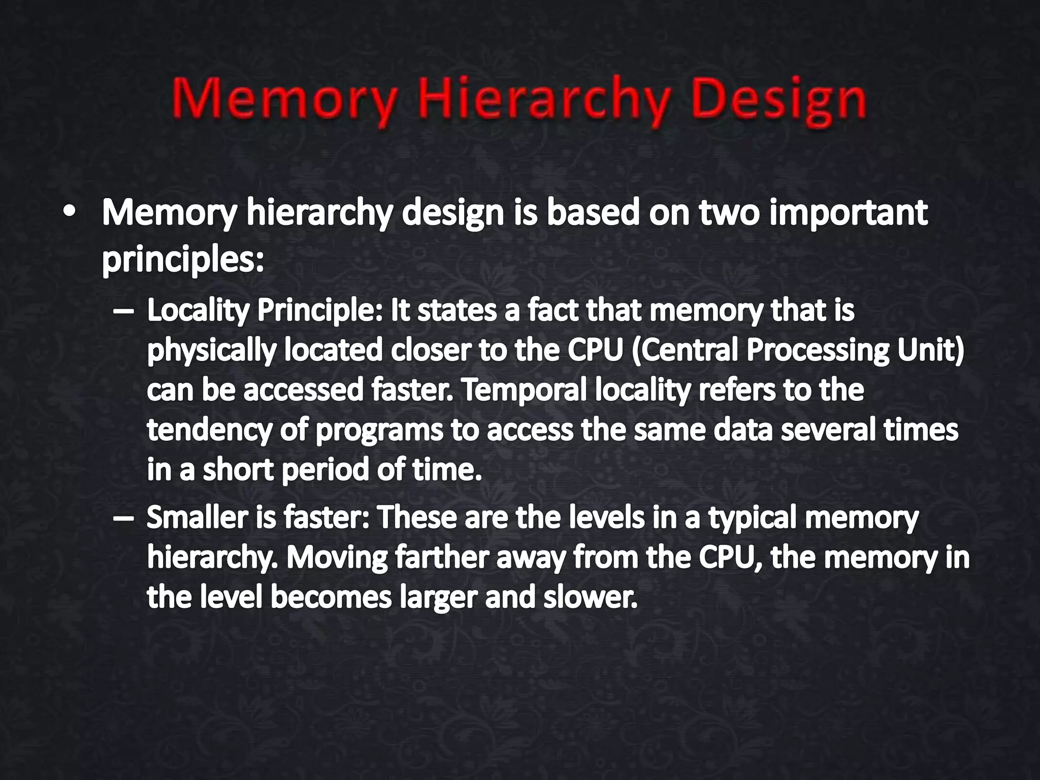 Understanding Cache | PPT