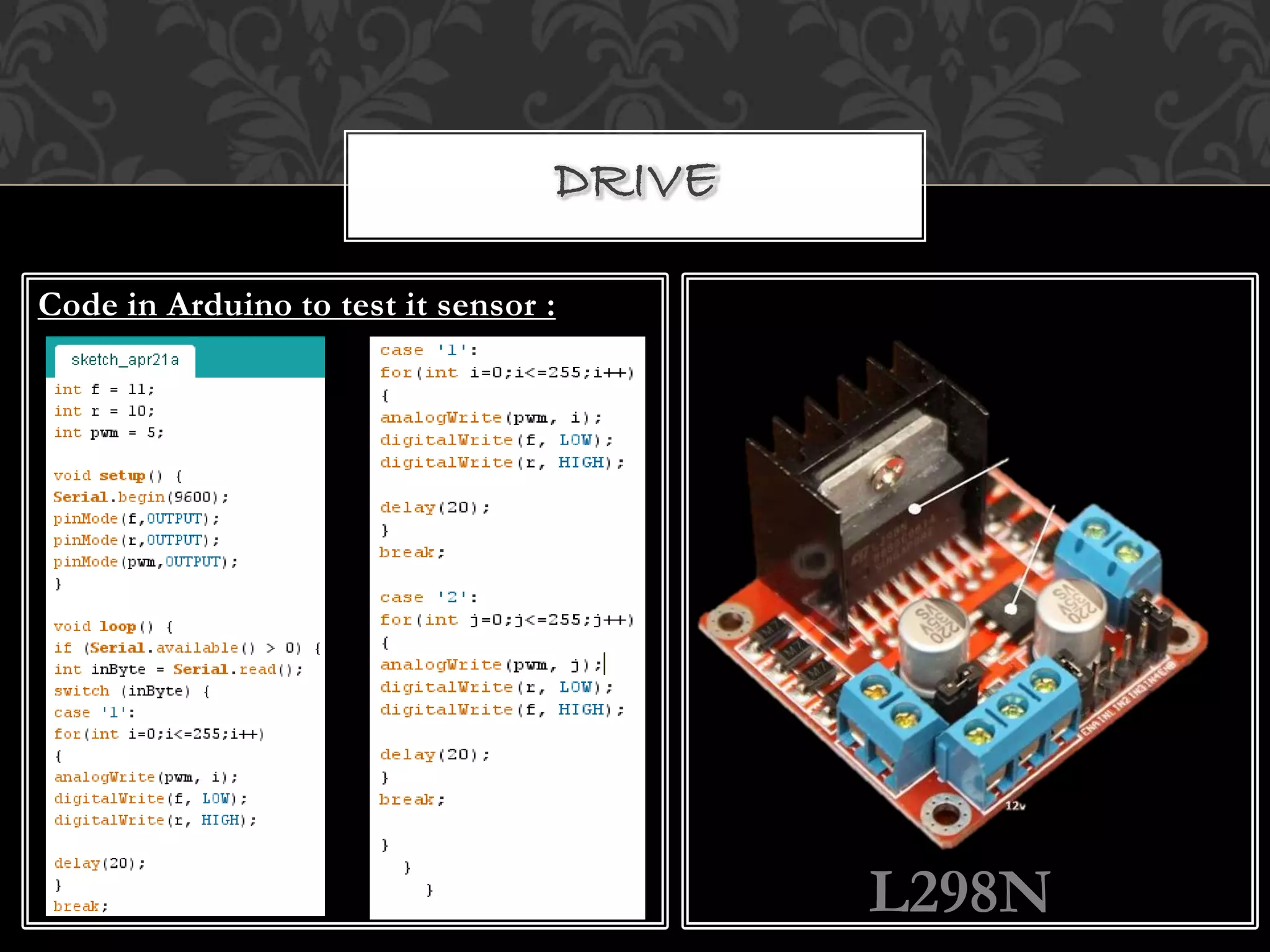 Microprocessor based process control, Avoiding Robot | PPTX