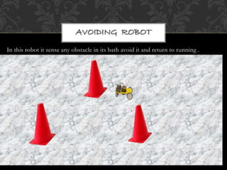 Microprocessor based process control, Avoiding Robot | PPTX