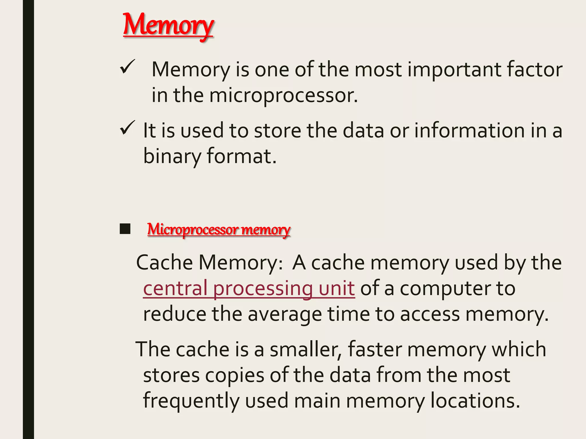 Introduction to Microprocessor | PPT
