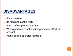 Microprocessor controlled injection molding machine | PPTX