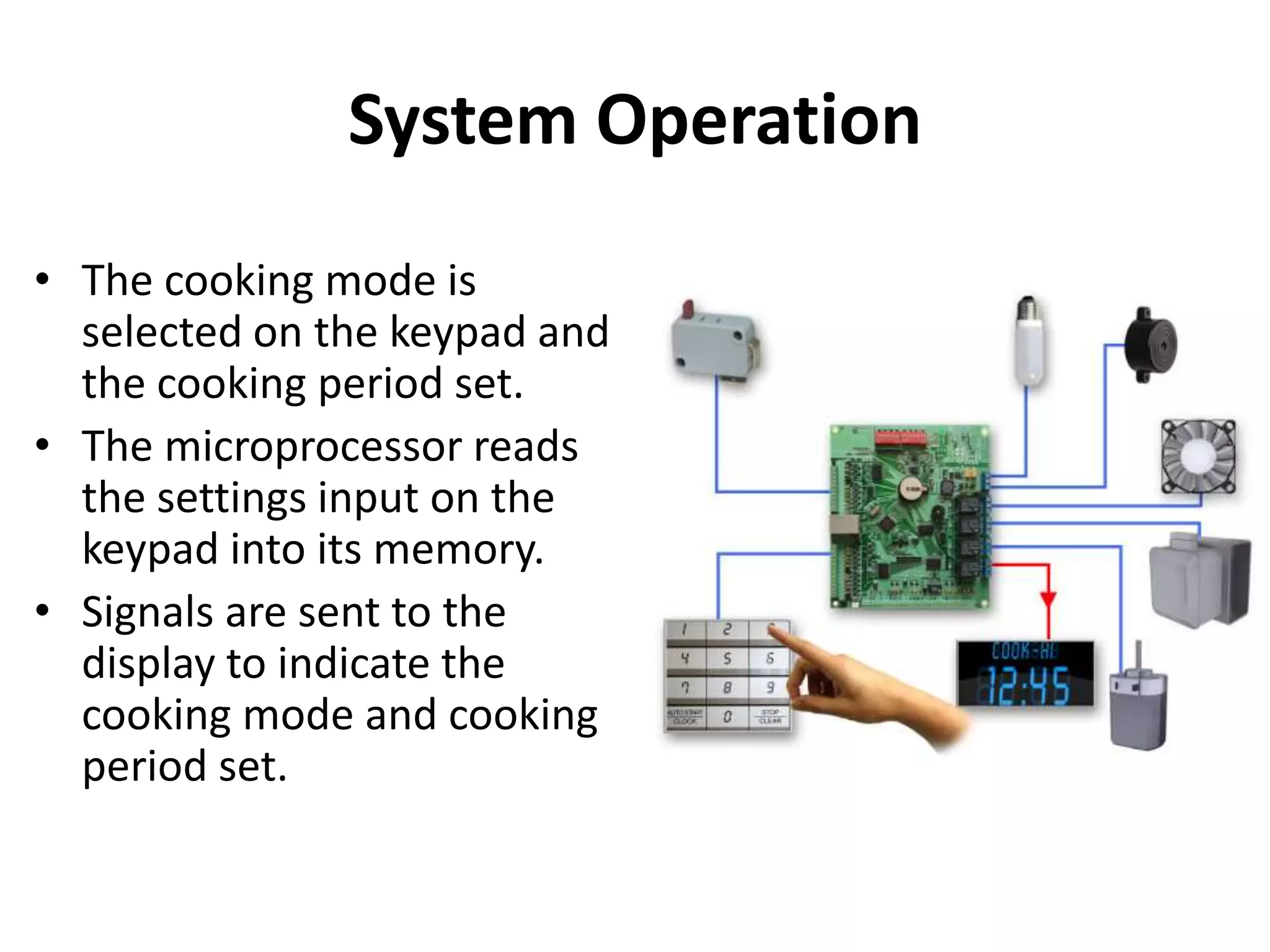 Microprocessor for microwave oven | PPTX