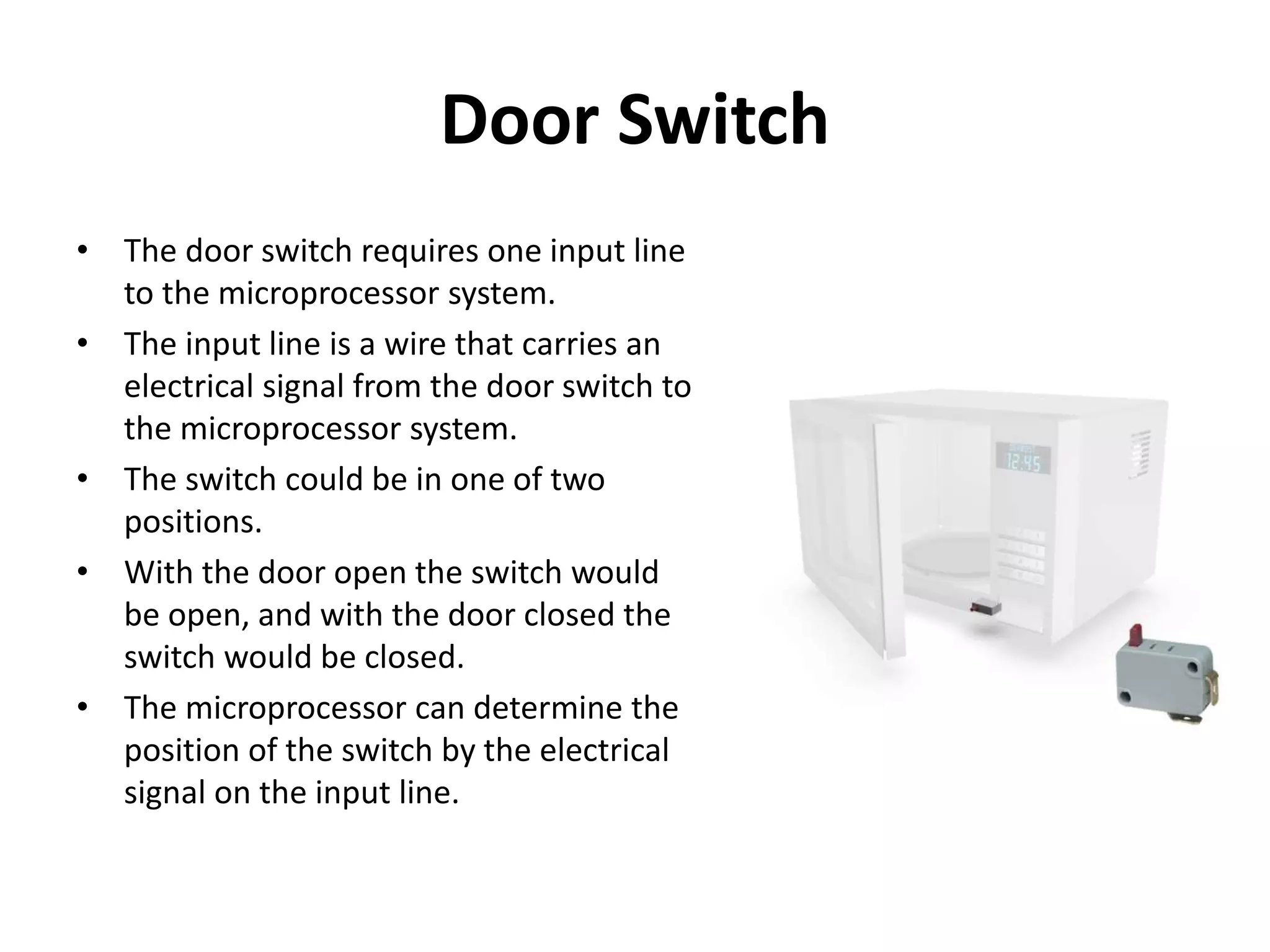 Microprocessor for microwave oven | PPTX