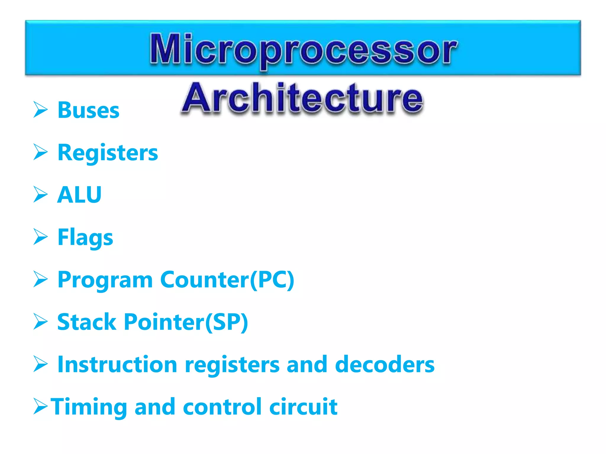 Microprocessor fundamentals | PPT