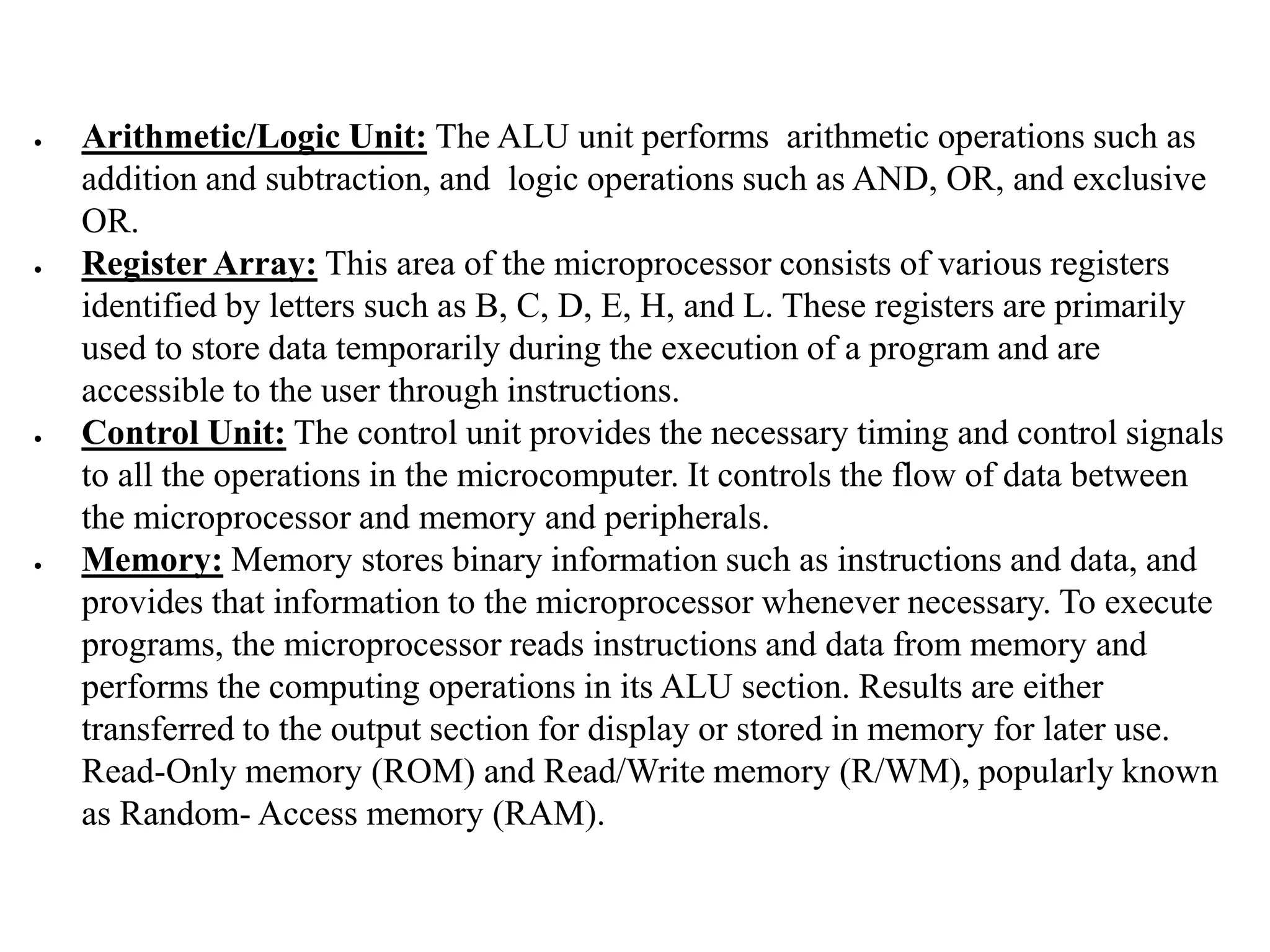 Microprocessor fundamentals | PPT