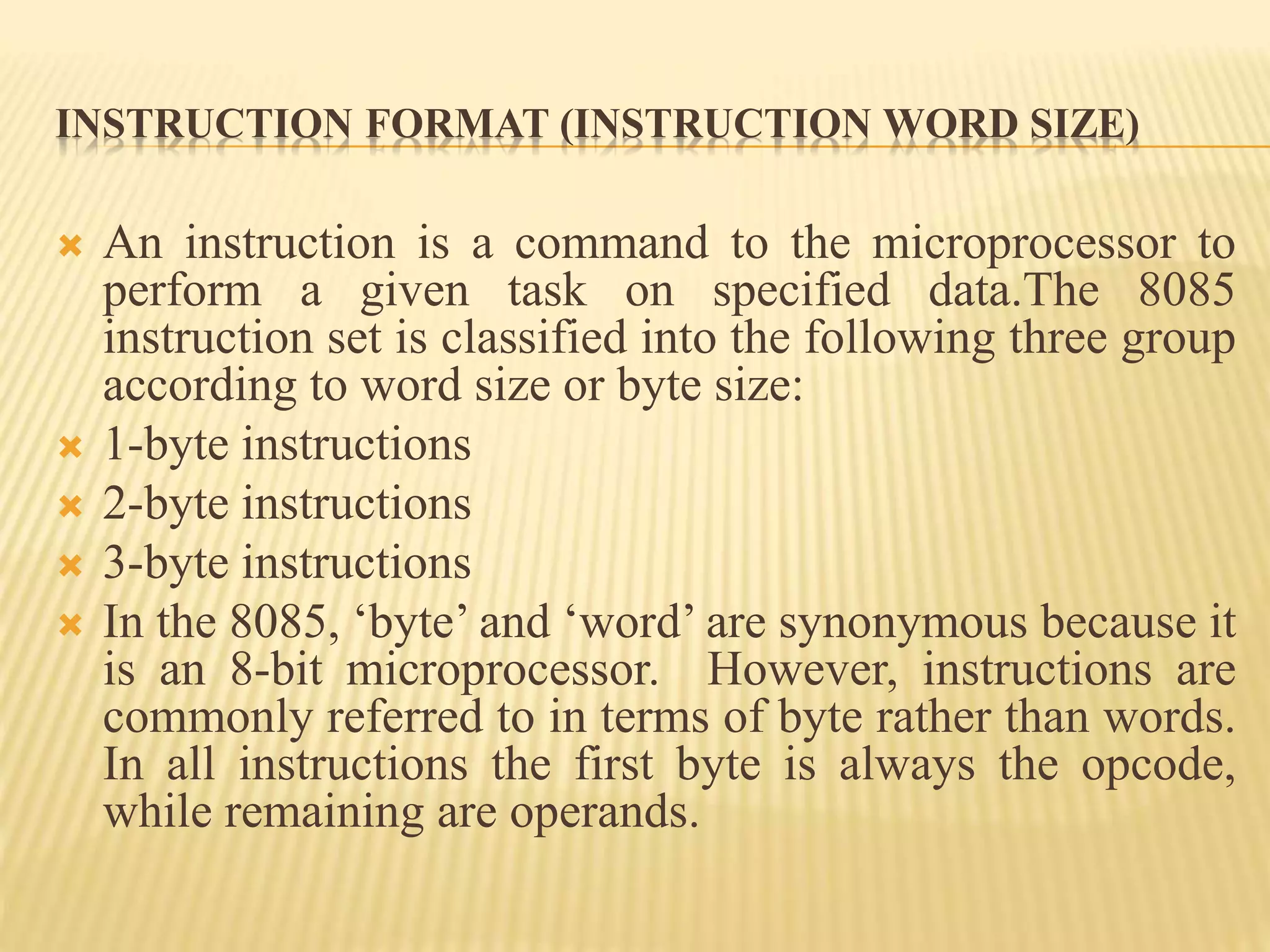 Microprocessor instructions | PPT