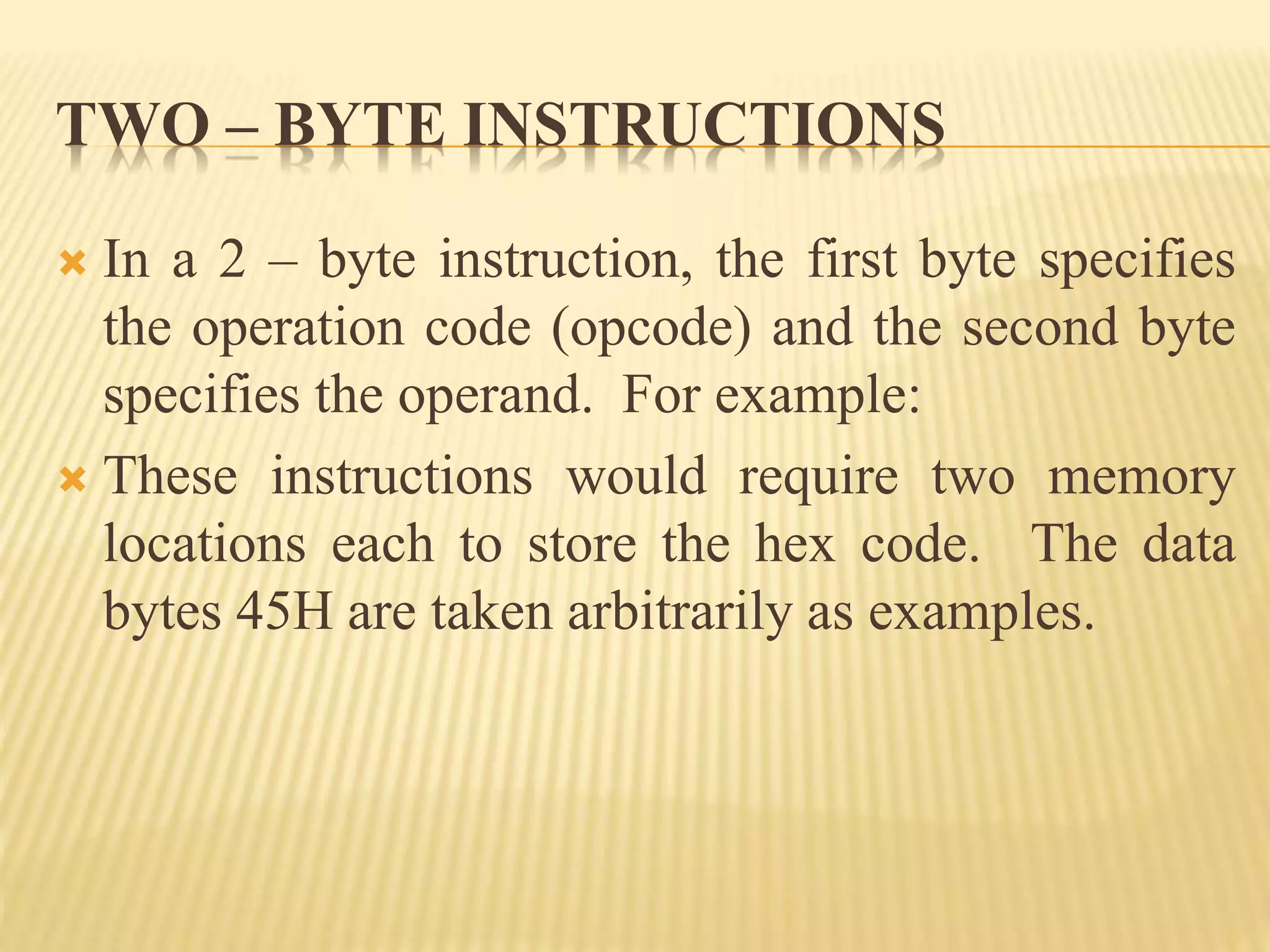Microprocessor instructions | PPT