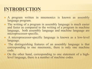 Microprocessor instructions | PPT