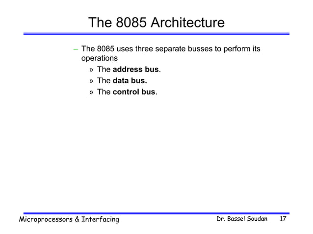 Microprocessor & interfacing.pptx | Operating Systems | Computer Software and Applications