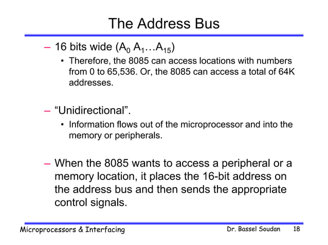 Microprocessor & interfacing.pptx | Operating Systems | Computer ...