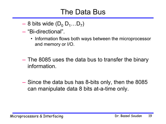 Microprocessor & interfacing.pptx | Operating Systems | Computer ...