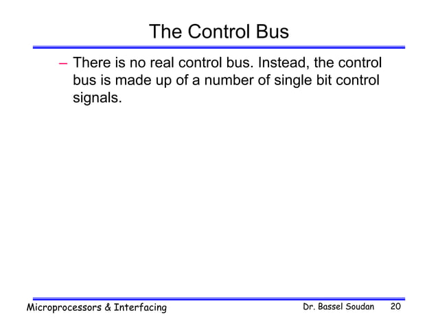 Microprocessor & interfacing.pptx | Operating Systems | Computer ...